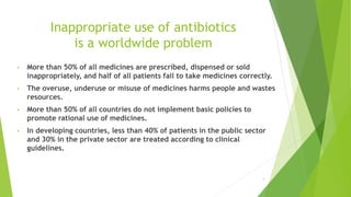 Rational use of antibiotics in children .ppt
