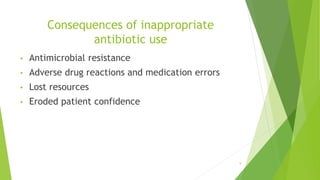 Rational use of antibiotics in children .ppt