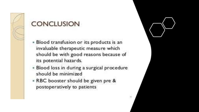 Rational use of Blood.pptx | Blood Disorders | Diseases and Conditions
