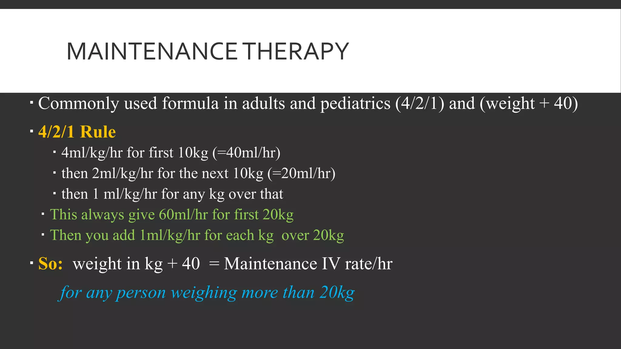 Rational use of intravenous fluids by Dr. Ketor | PPTX