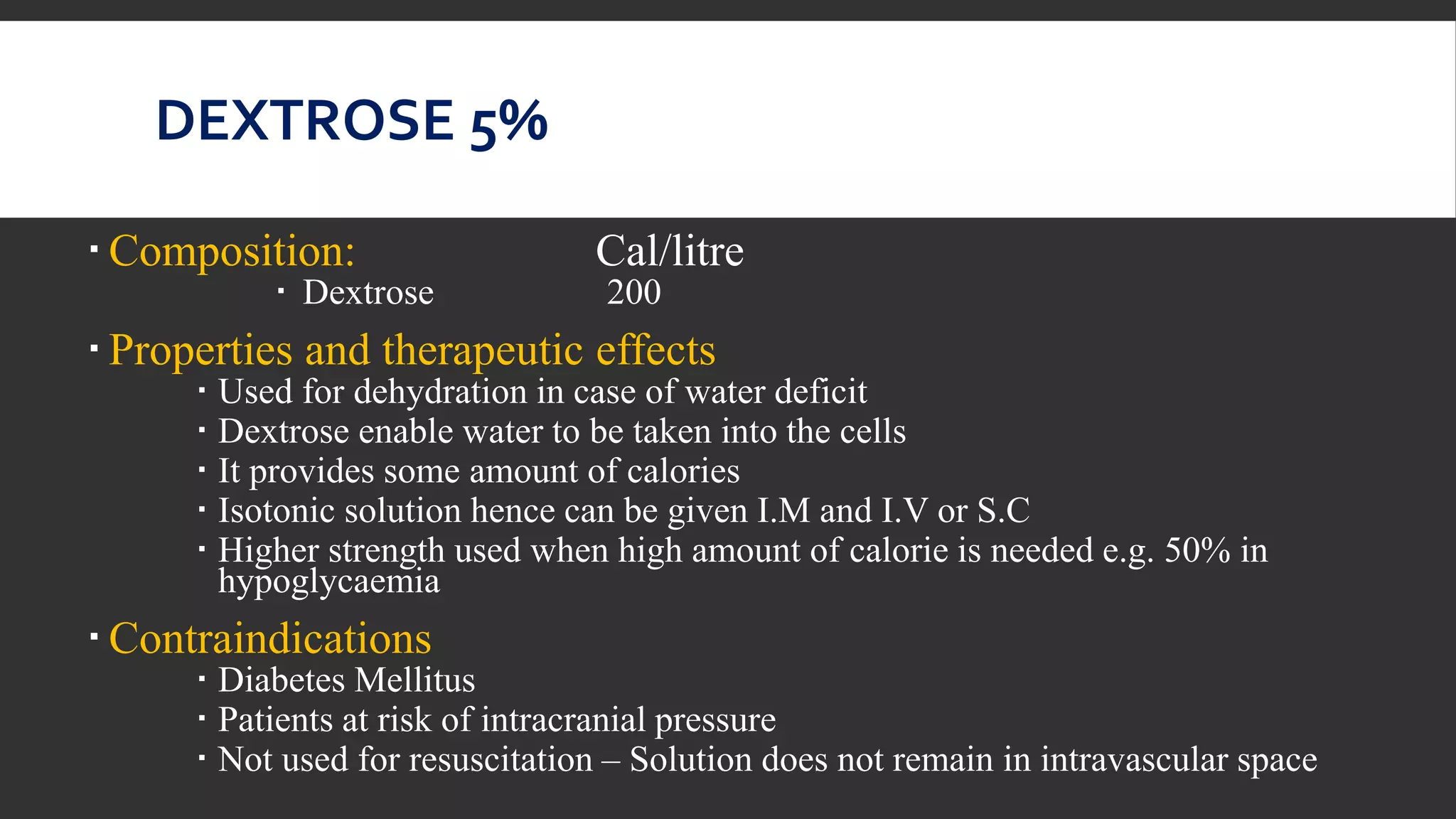 Rational use of intravenous fluids by Dr. Ketor | PPTX