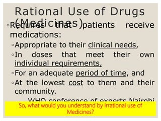 Rational use of medicines for BPH | PPTX