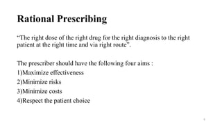 Rational use of medicines MAINLY RATIONAL PRESCRIBING | PPT
