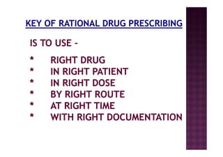 Rational Use of Medicines_Rational Drug Use | PDF
