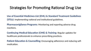 Rational Use of Medicines: Principles, Challenges, and Strategies | PPTX