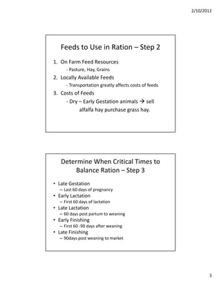 Ration balancing | PDF | Nutrition | Healthy Living