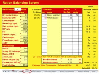 Ration balancing software for sheep | PPTX
