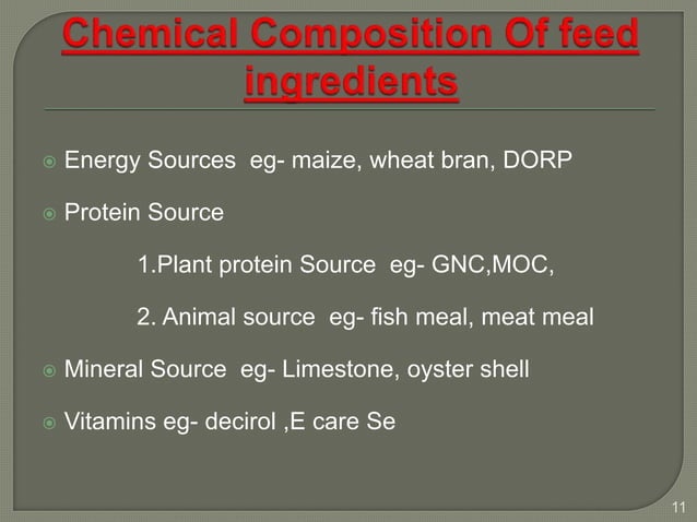 Ration formulation | PPTX | Agriculture | Industries