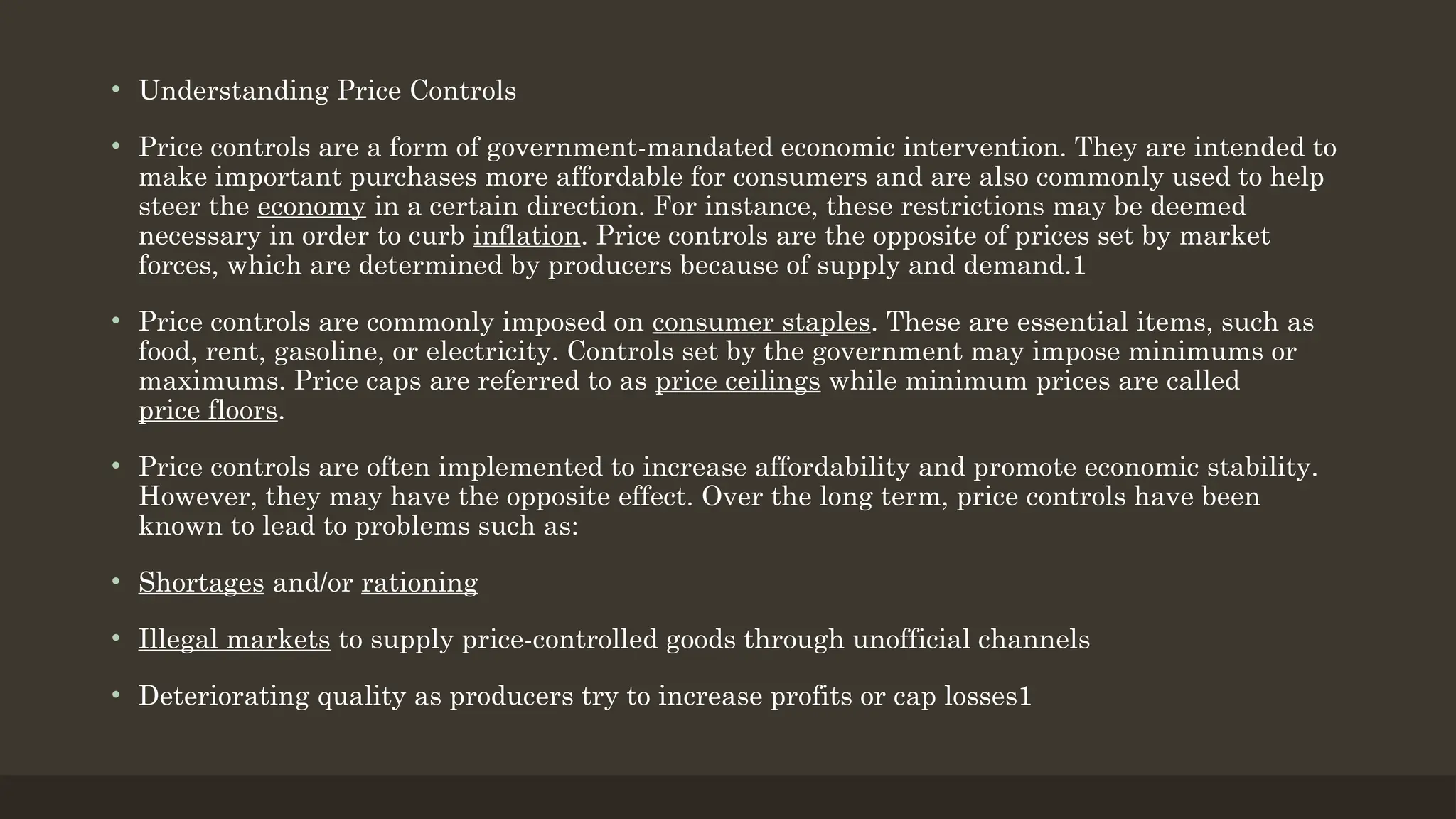rationing prices and government control.pptx