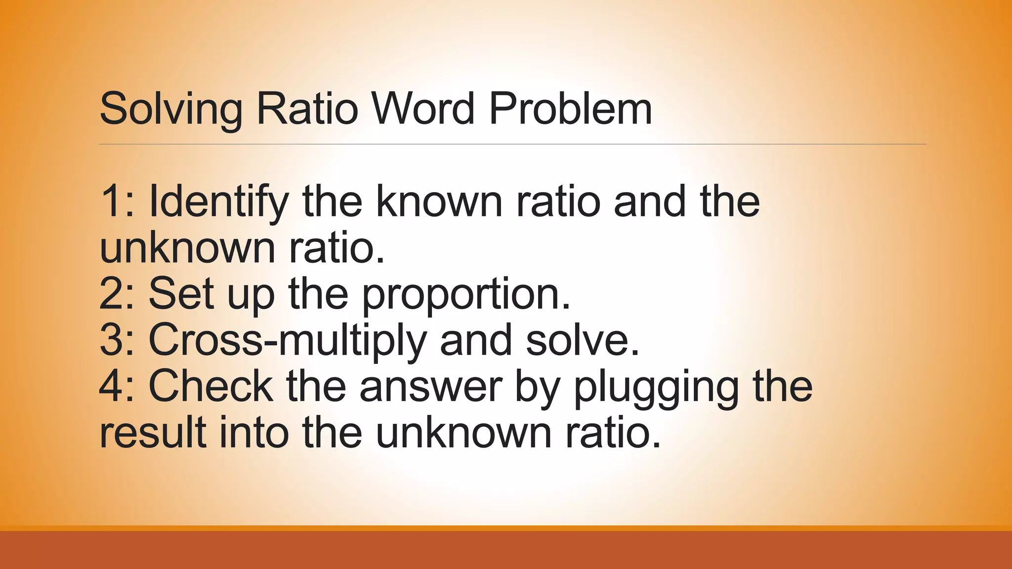Ratio presentation for class 5 and 6 | PPTX