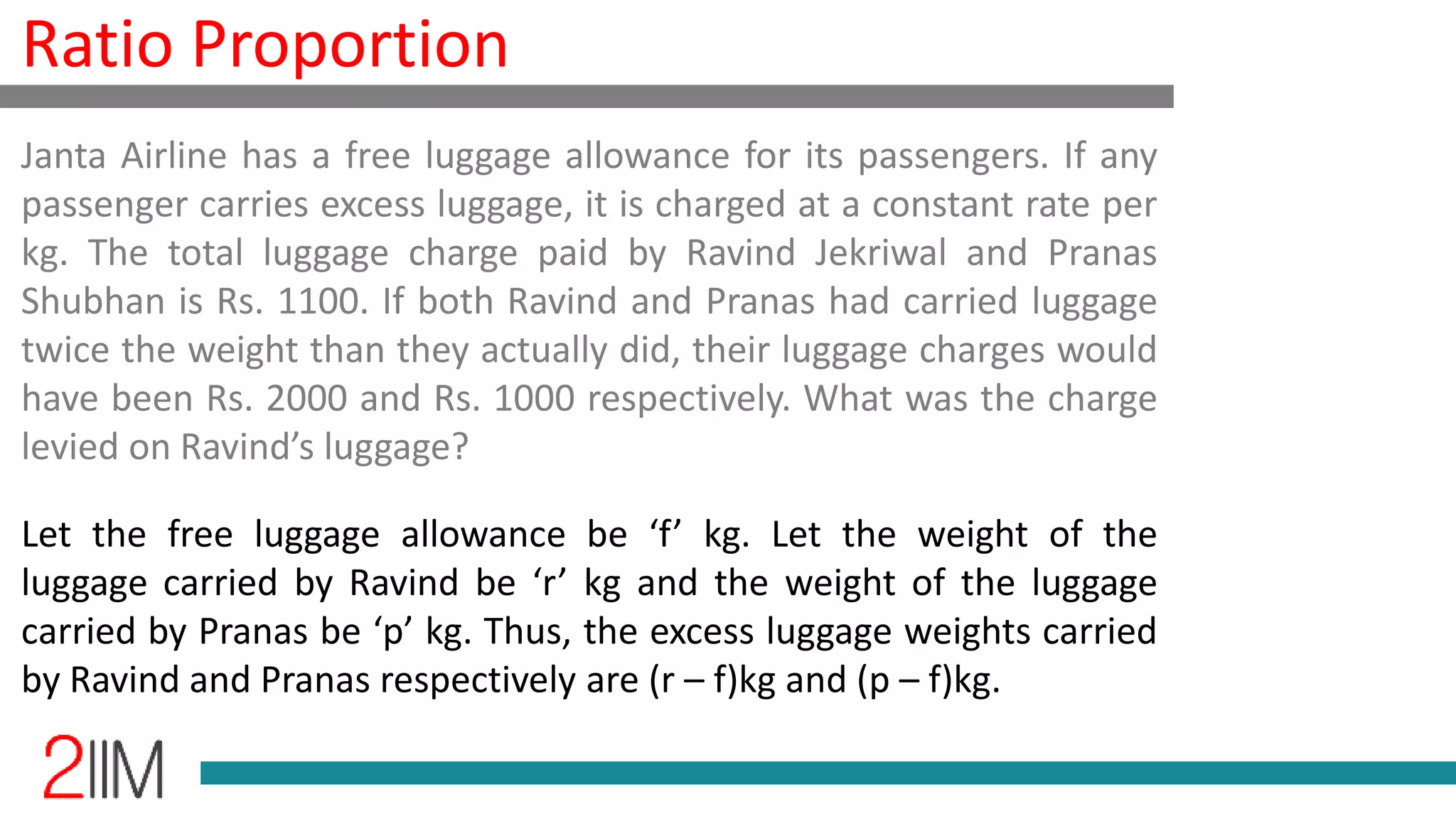 Ratios linear Equations | PPTX