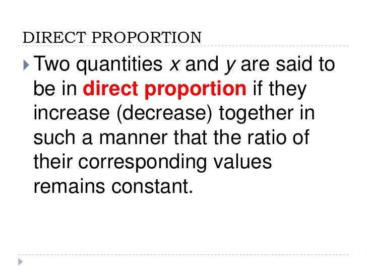 Ratio & proportion