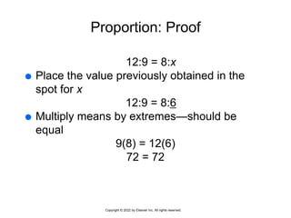 Ratio & Proportion PowerPoint Presentation | PPTX | Chemistry | Science