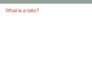Ratio, rates and unit rates review web | PPT
