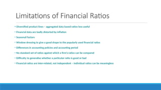 Accounting Ratio Analysis for company health | PPT