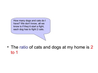 Ratios-and-Proportions- introductory ppt | PPT | Dogs | Pets