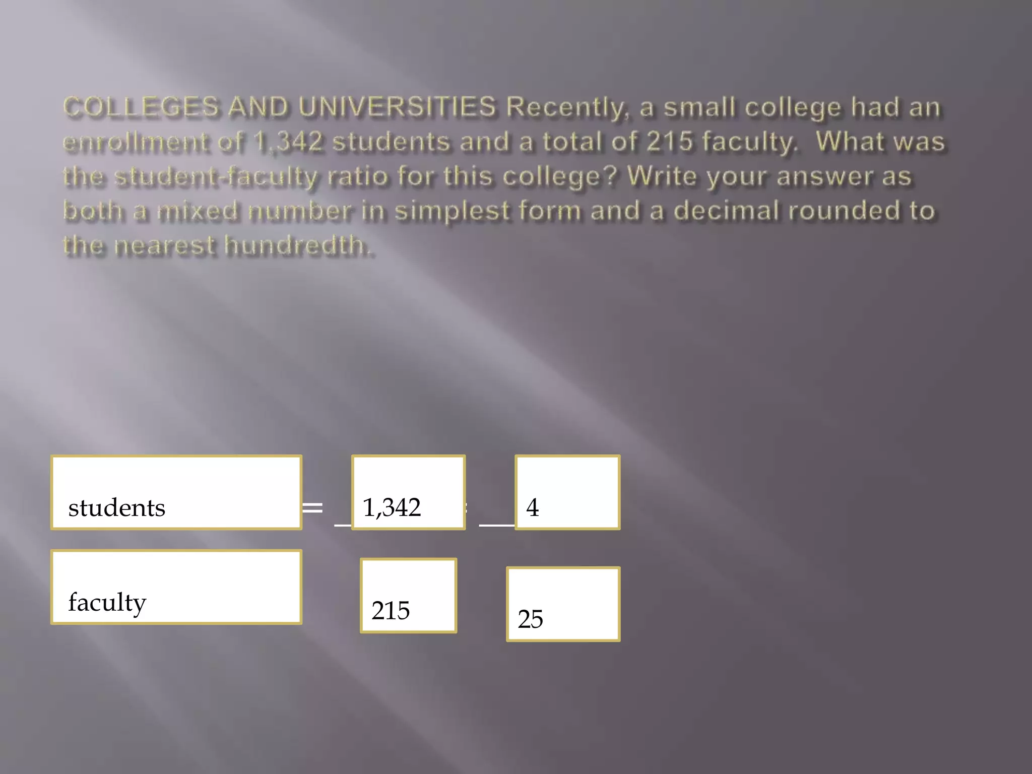 Ratios and proportions | PPTX