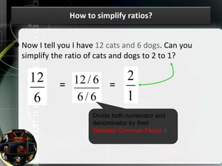 Ratios and proportions | PPTX