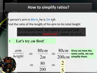 Ratios and proportions | PPTX