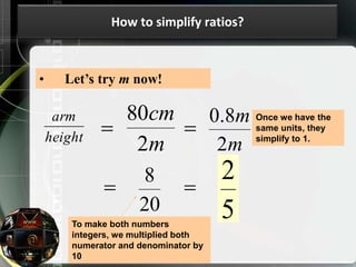 Ratios and proportions | PPTX | Homework and Study | Education