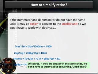 Ratios and proportions | PPTX