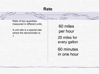 Ratios And Proportions Notes | PPT