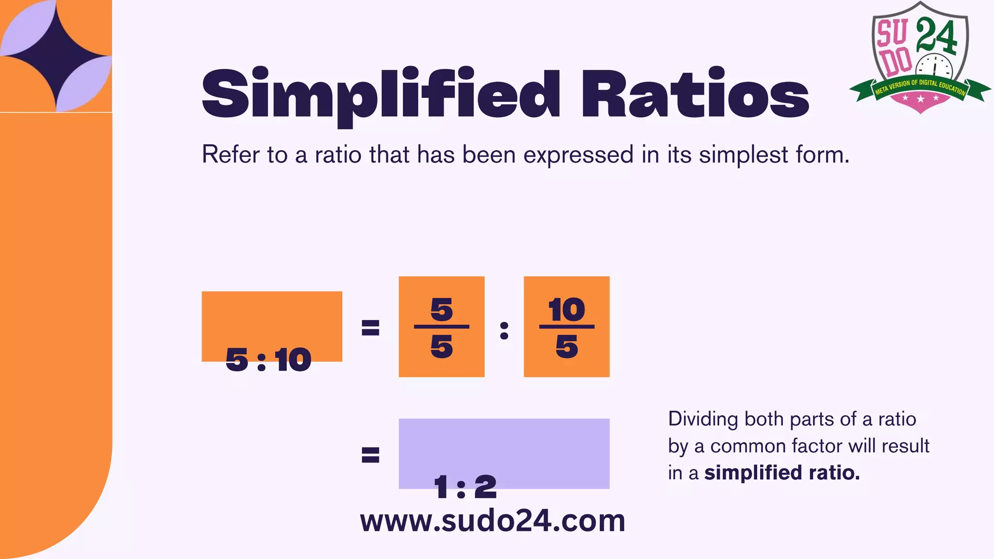 Ratios and Proportions Using ratios to compare quantities | PPTX