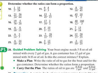Ratios and Proportions | PPT