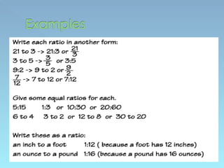 Ratios and proportions power point copy | PPT