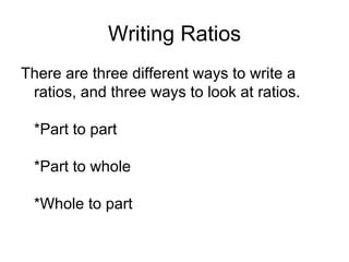 Ratios And Rates | PPT