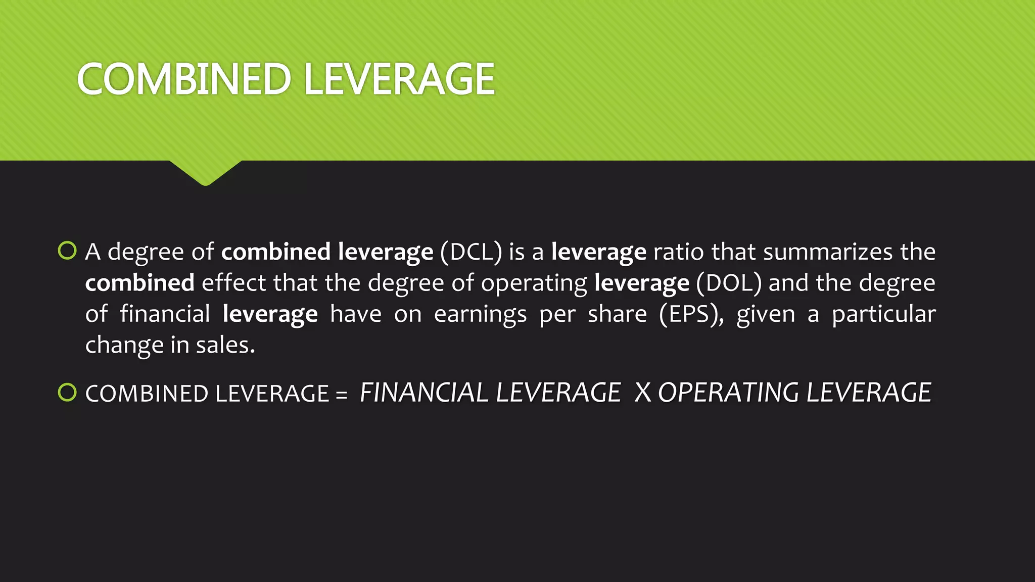 Ratios and leverages | PPTX