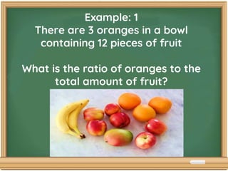 Ratios and Fractions | PPTX