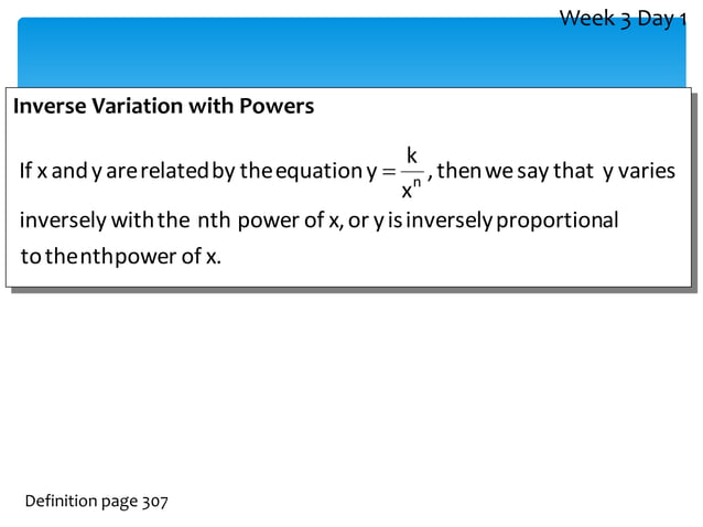 Ratio, variation and proportion | PPTX | Physics | Science