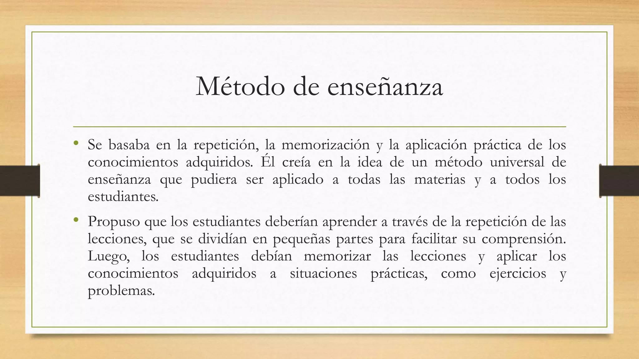 Ratke Y La Panacea Del Método Universal Pptx