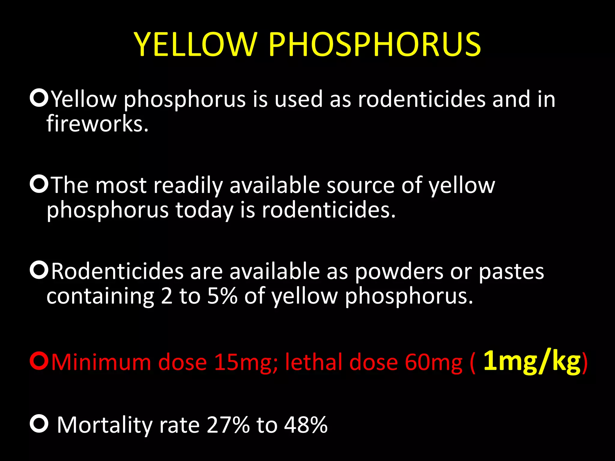 Rodenticide Poisoning + Rat Killer paste poisoning management | PPTX