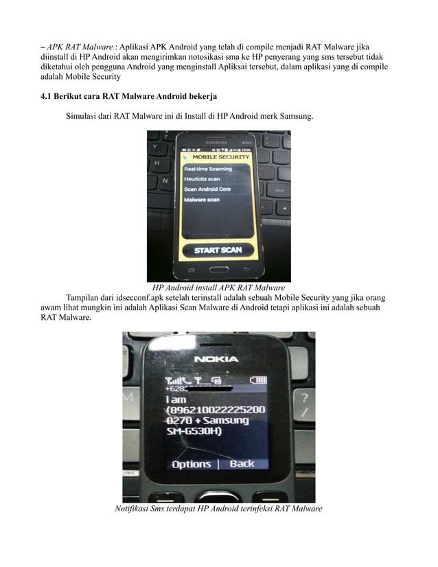 Rat malware android with raspberry pi server | PDF