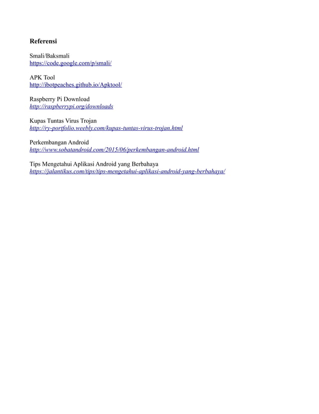 Rat malware android with raspberry pi server | PDF
