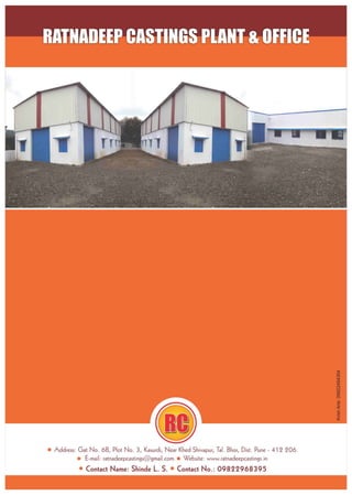 Ratnadeep Castings, Pune, Metal Casting Products | PDF