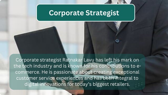 Ratnakar Lavu - A Leader In The Technology Industry | PDF