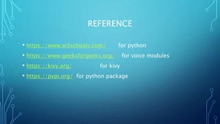 voice recognition security system ppt | PPT