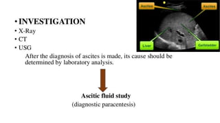 udara roga ascites | PPTX