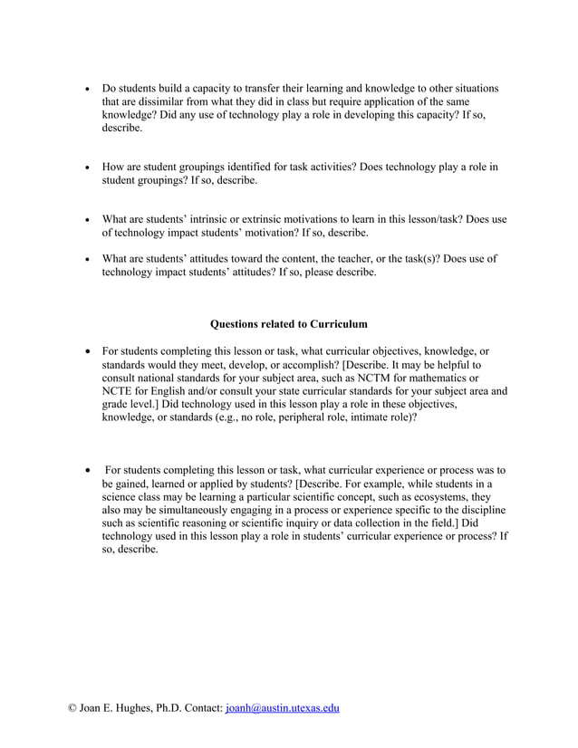 RAT Question Guide: Using the Replacement, Amplification, and ...