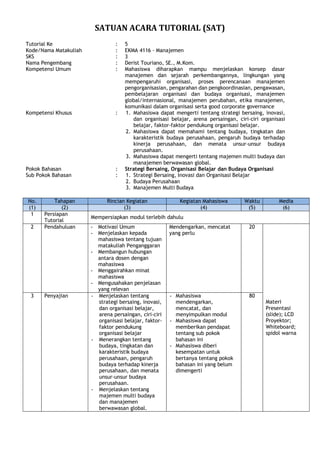 Rat sat ekma4116 manajemen | PDF