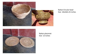 Rattan Products | PPTX