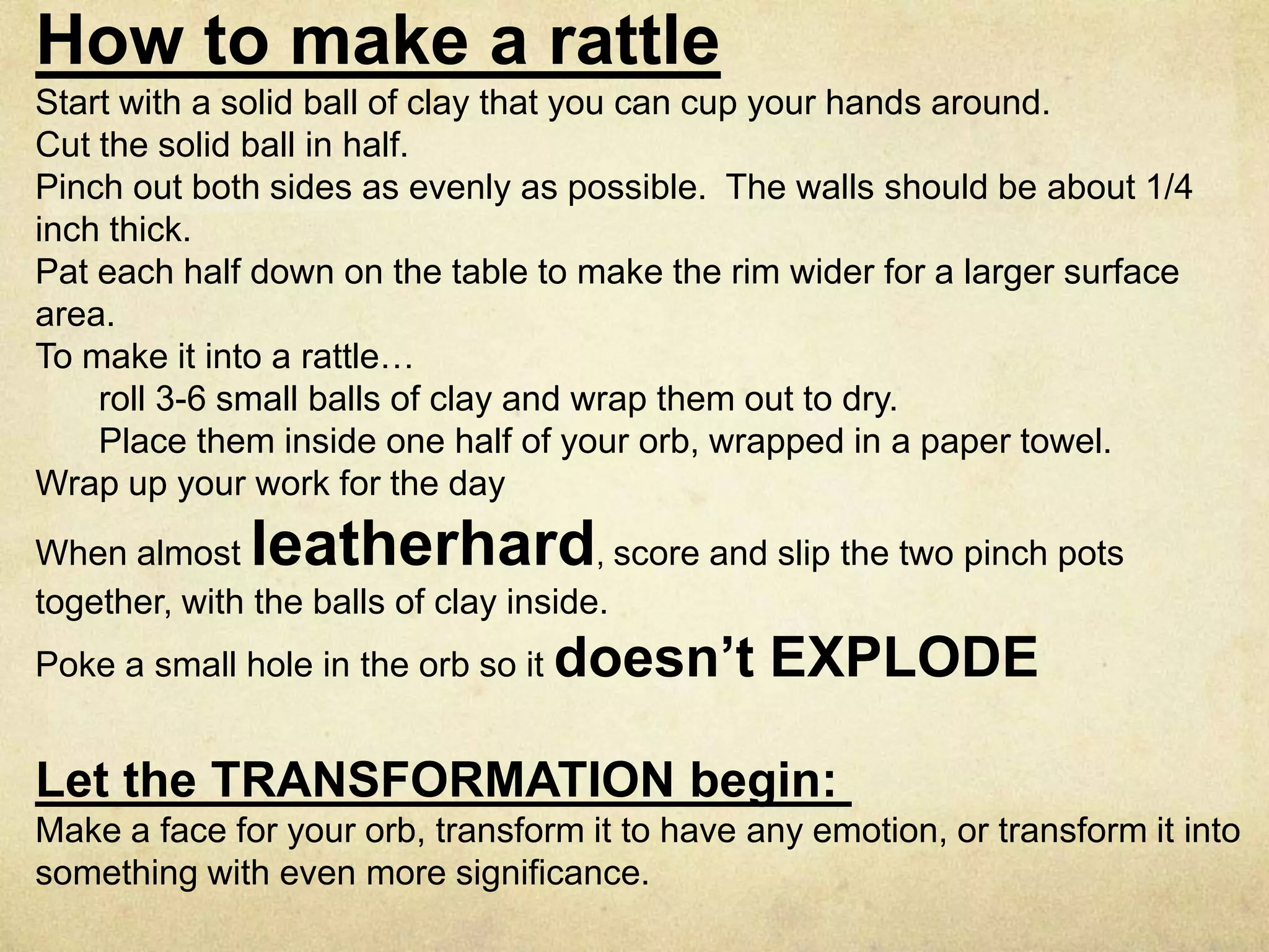 Rattles Powerpoint | PPTX