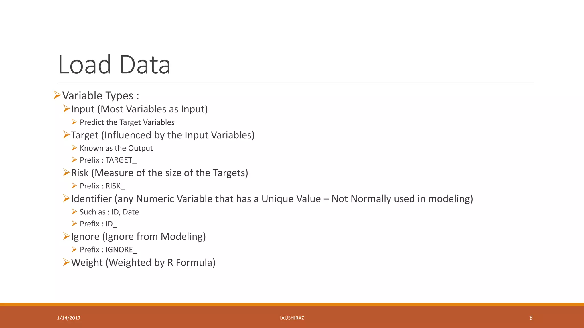 Rattle Graphical Interface for R Language | PPT