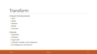 Rattle Graphical Interface for R Language | PPT