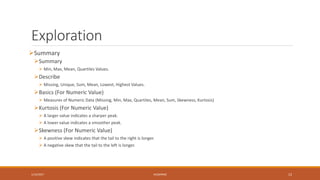 Rattle Graphical Interface for R Language | PPT