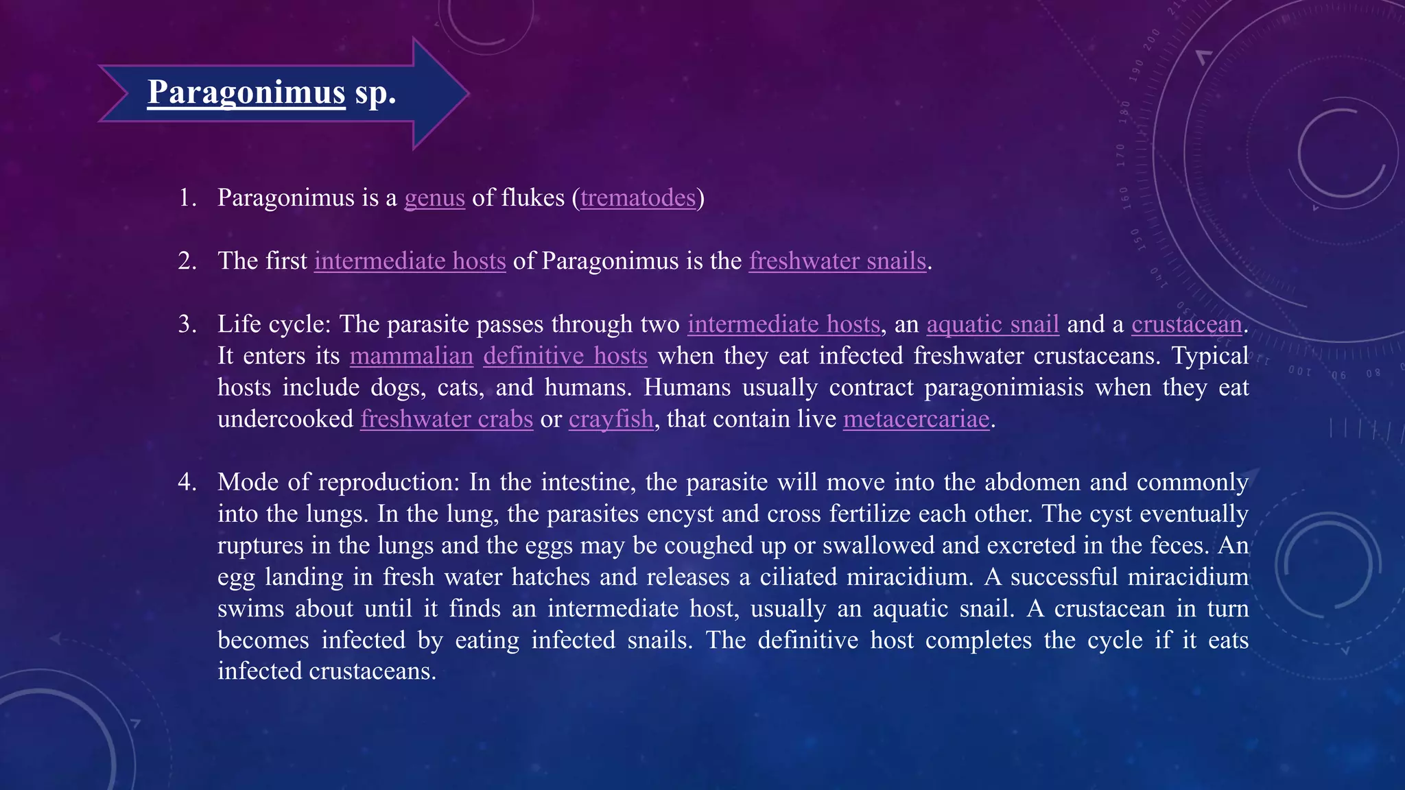 Food Borne Parasites and their control | PPTX