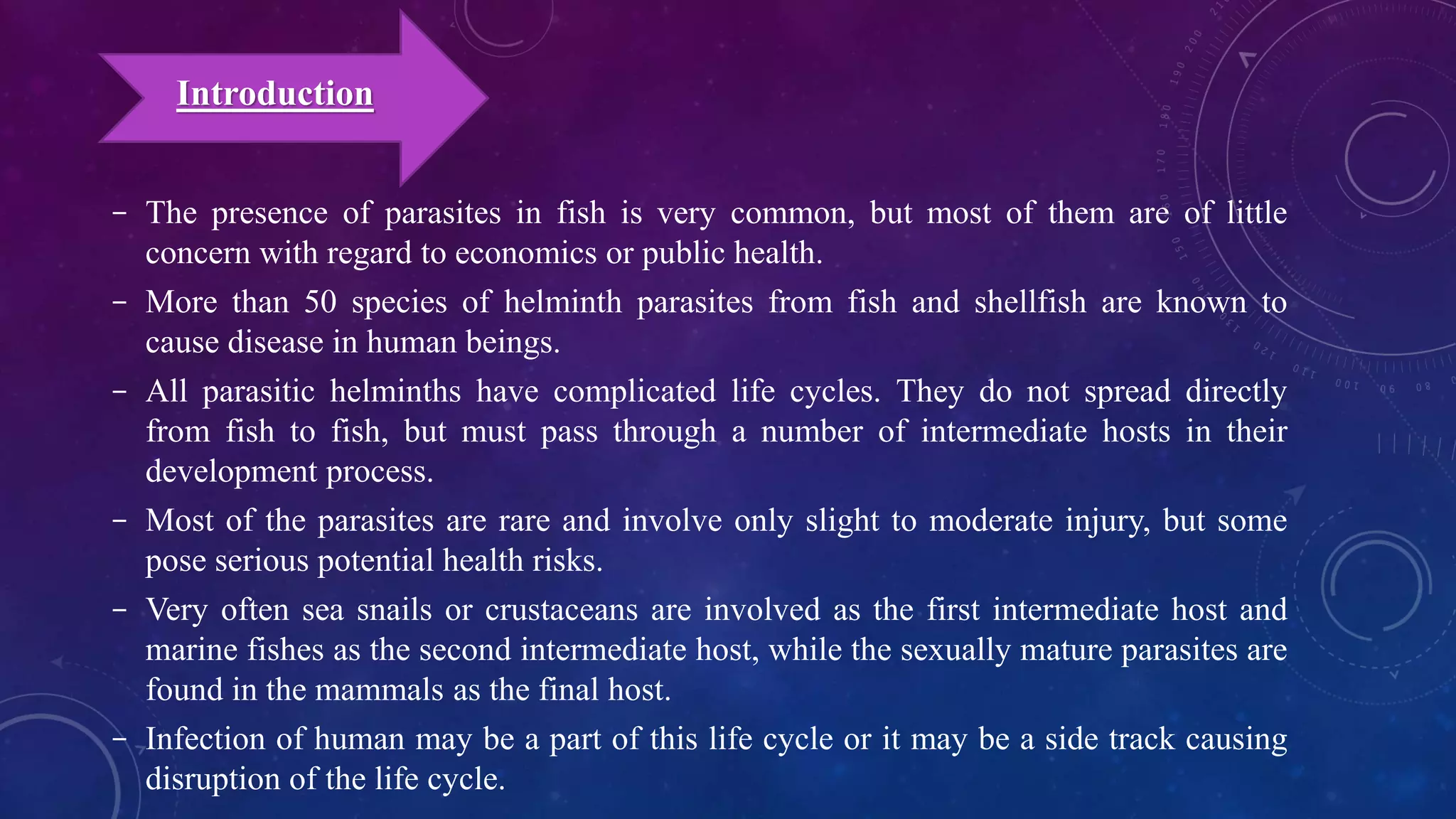 Food Borne Parasites and their control | PPTX